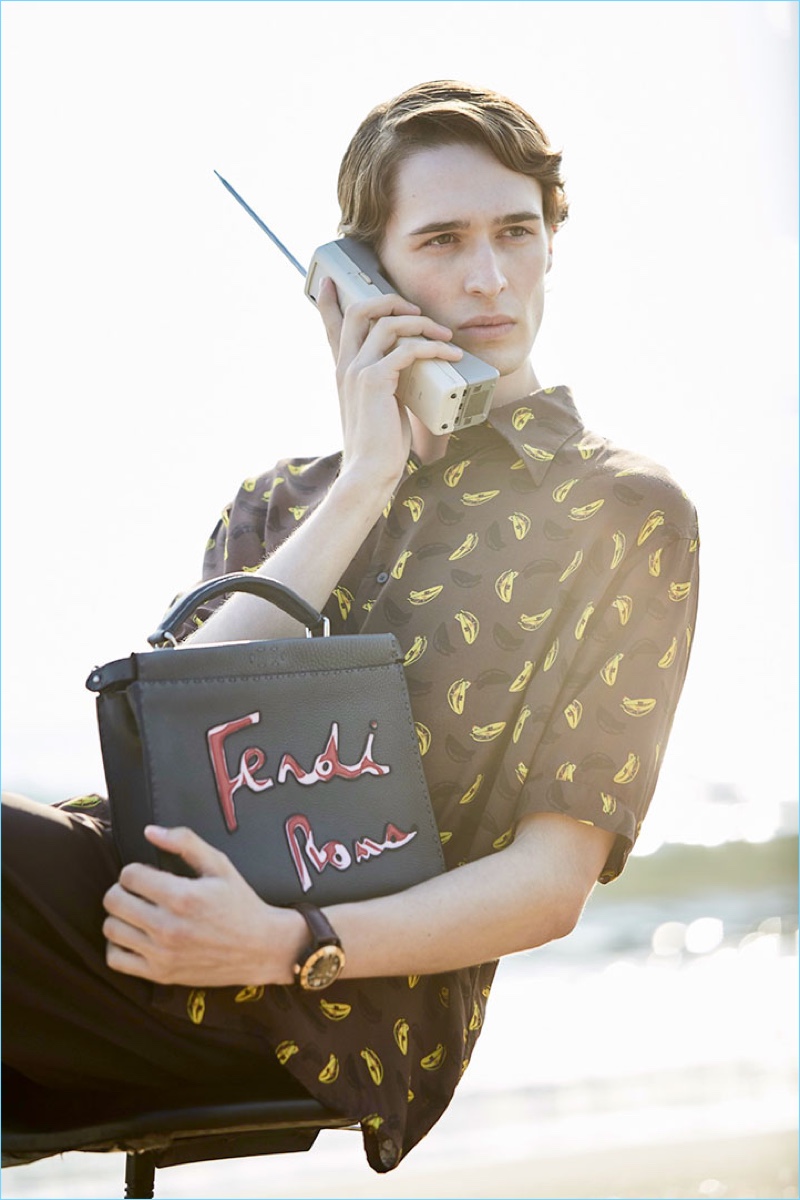 Fendi | Spring 2018 | Men's Campaign | Dylan Fender