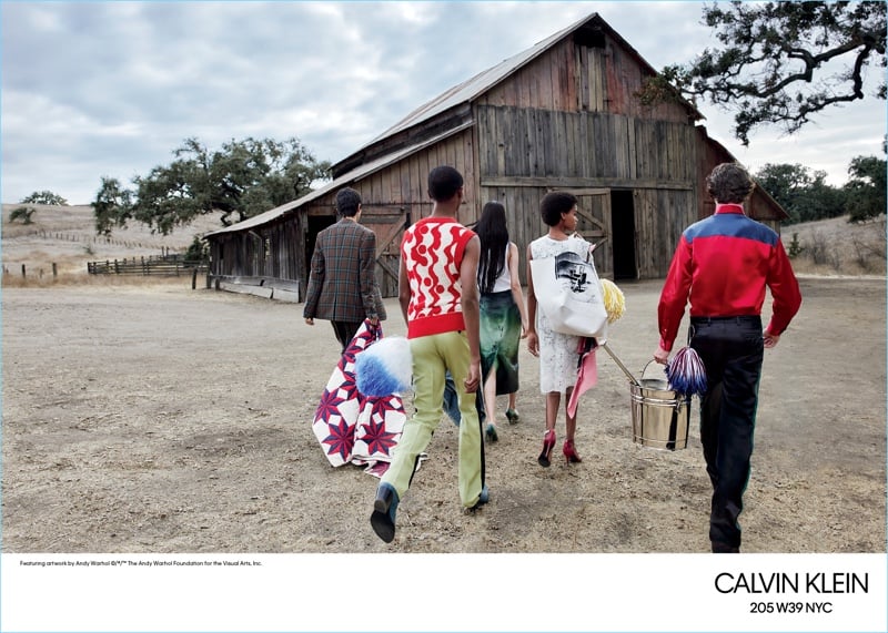 Calvin Klein 205W39NYC Heads to the Barn for Spring ’18 Campaign – The ...