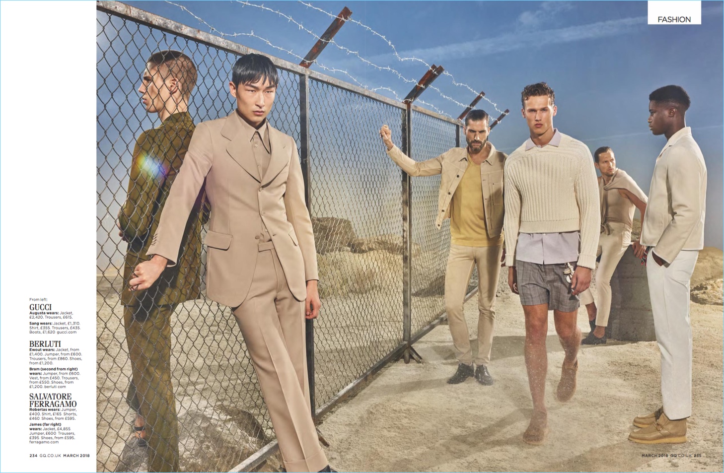 British GQ | Spring 2018 Men's Collections | Editorial | Mariano Vivanco