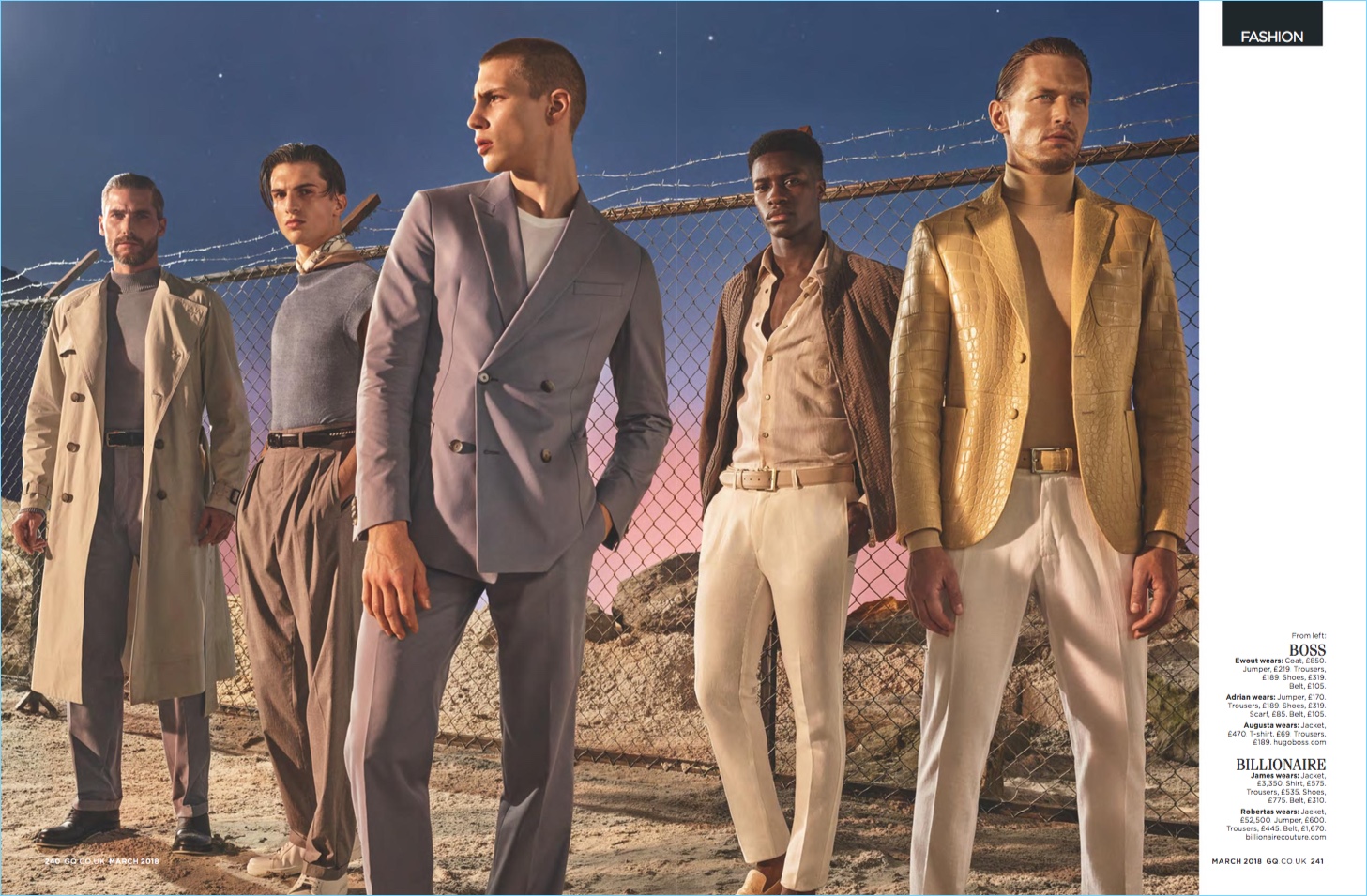 British GQ | Spring 2018 Men's Collections | Editorial | Mariano Vivanco