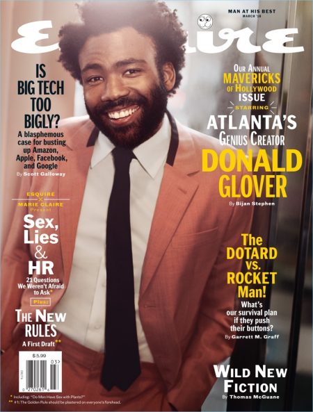 Donald Glover | Esquire | 2018 | Cover | Photo Shoot