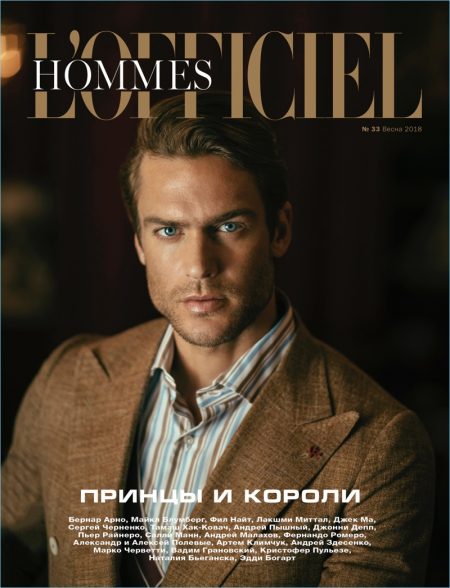 Jason Morgan | L'Officiel Hommes Ukraine | 2018 | Editorial | Cover