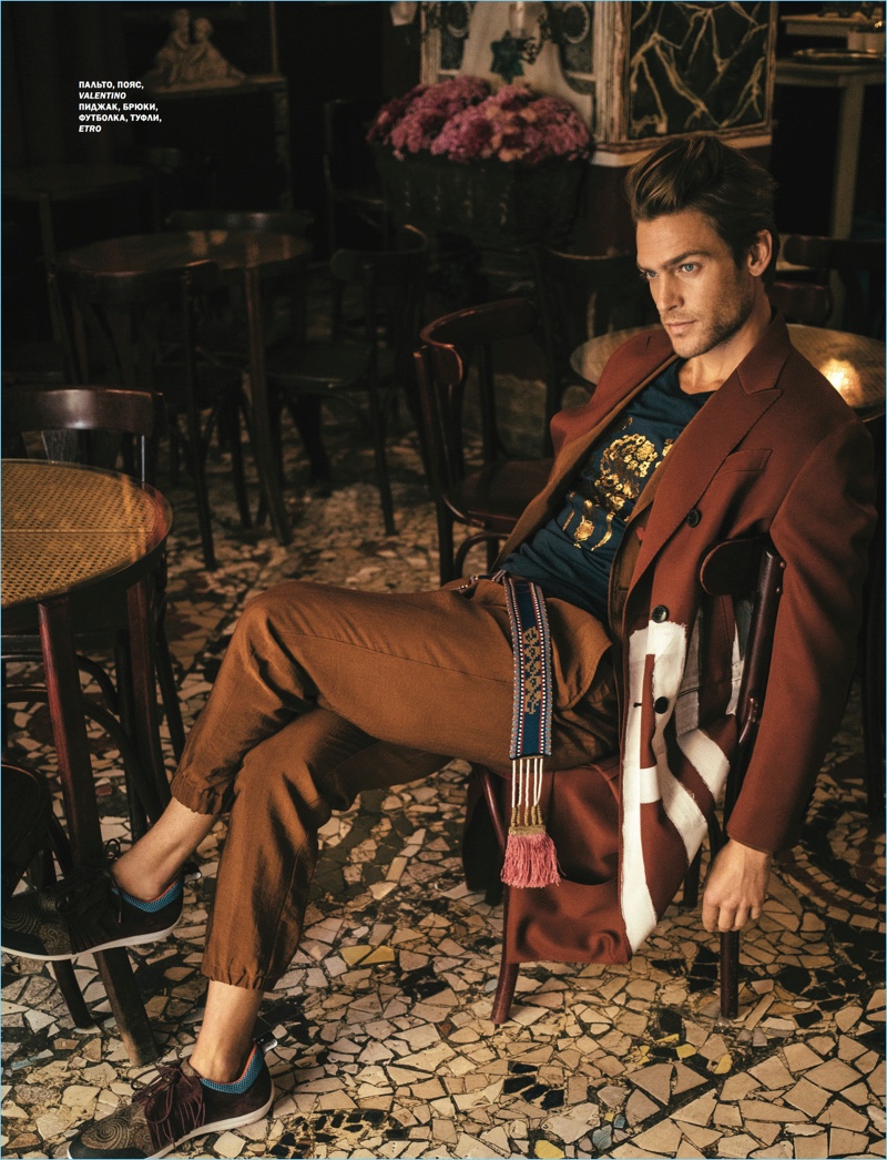 Jason Morgan | L’Officiel Hommes Ukraine | 2018 | Editorial | Cover ...