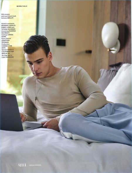 Justin Petzschke | Vogue Hommes Paris | 2018 | Editorial