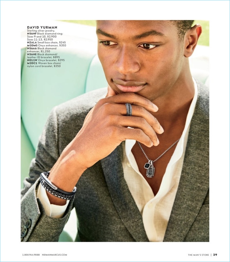 Neiman Marcus | 2018 | Men's Catalog | Arthur Kulkov | Hamid Onifade