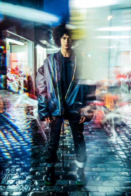 Bruno Fabre in ‘Night in Paris’ – The Fashionisto