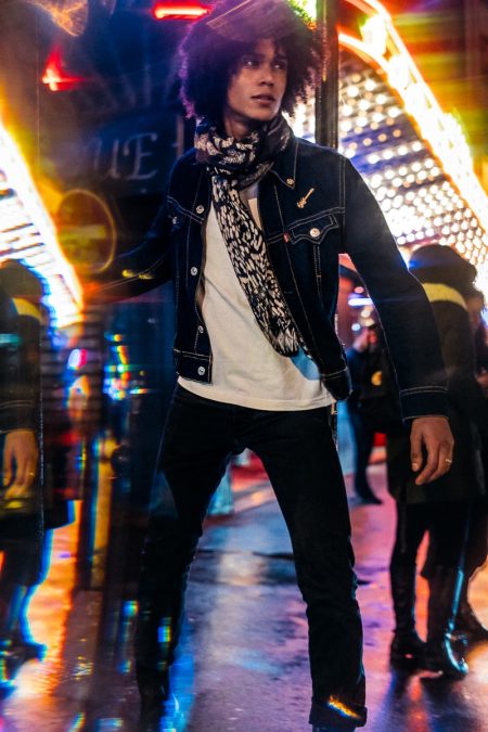 Bruno Fabre in ‘Night in Paris’ – The Fashionisto