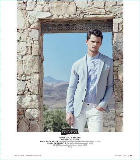 Garrett Neff | Neiman Marcus | Spring 2018 | Men's Catalog
