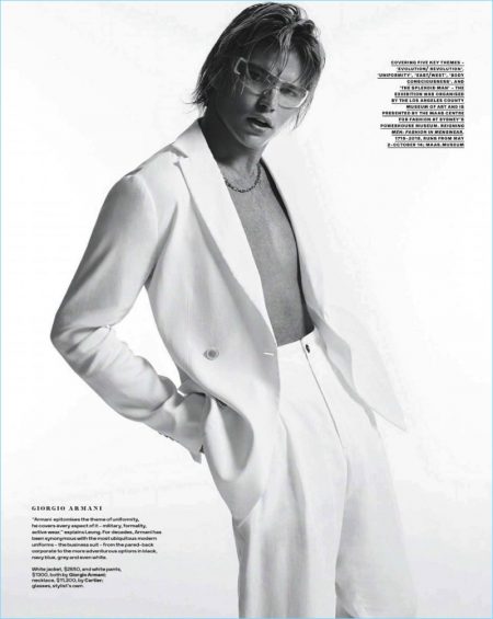 Jordan Barrett | GQ Australia | 2018 | Editorial | Jesse Lizotte