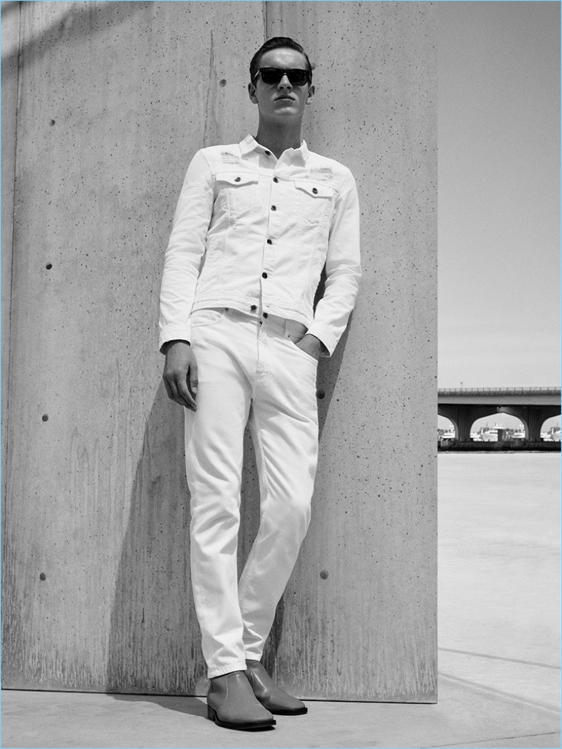 Zara Man | Editorial | 2018 | Denim Brights | Elias de Poot | Salomon Diaz
