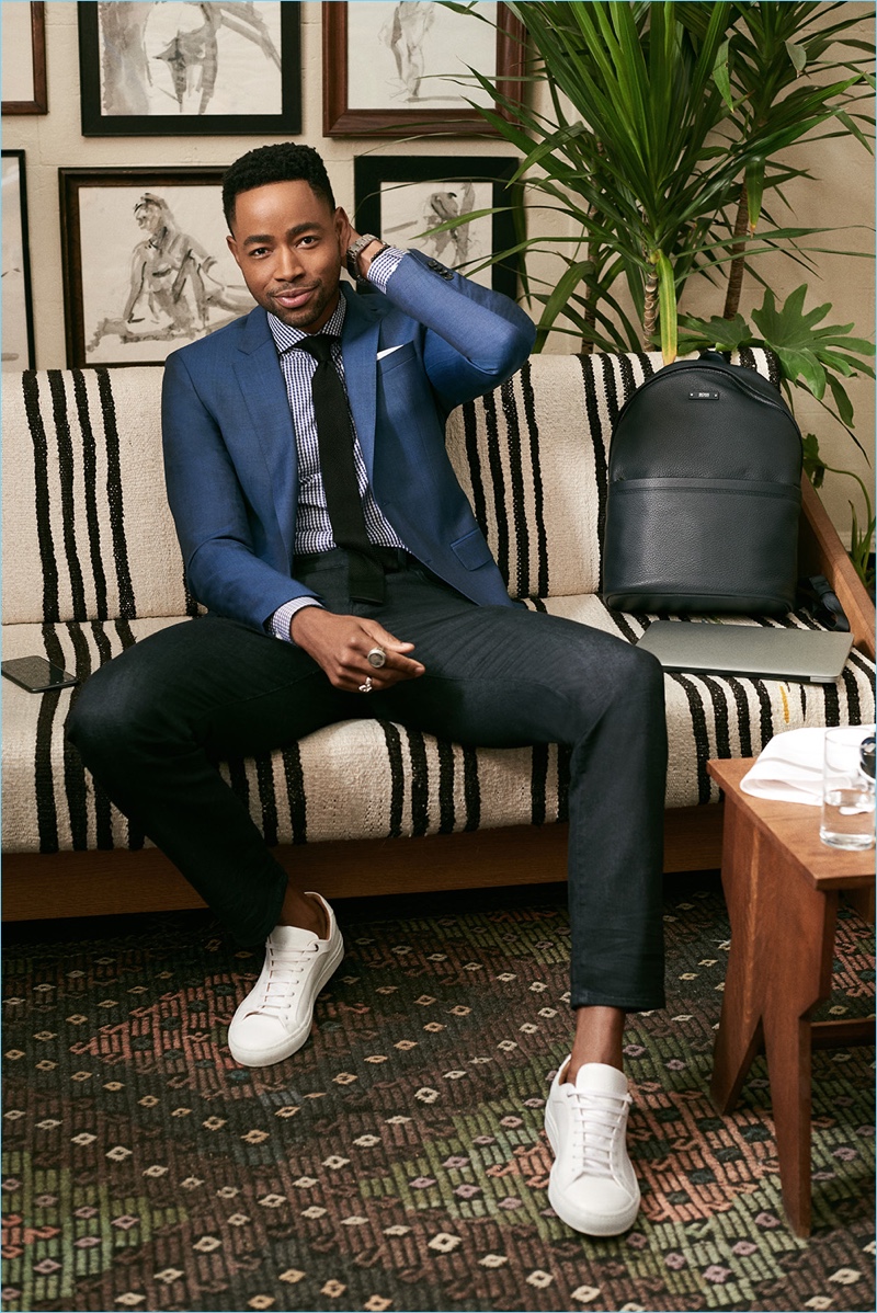 Jay Ellis | Esquire | 2018 | Photo Shoot | BOSS Hugo Boss