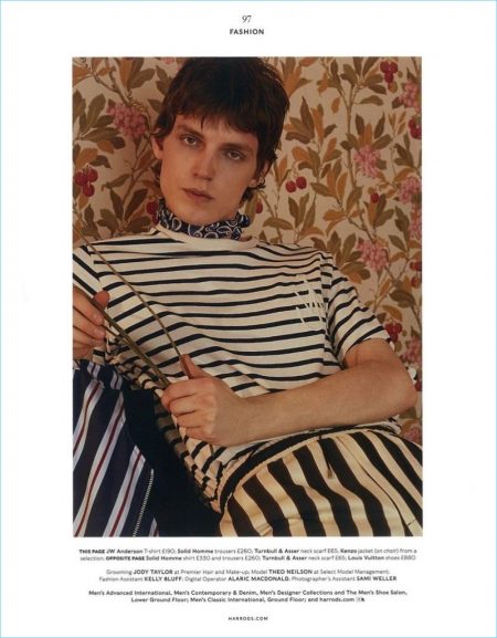 Theo Neilson | Harrods | 2018 | Editorial | Sam Copeland