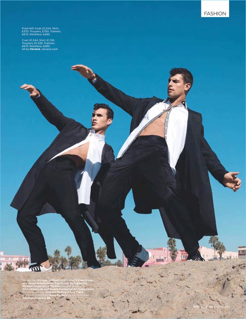 Michael Yerger | Franky Cammarata | British GQ | 2018 | Editorial