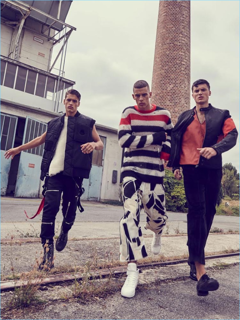 Adrian Chabada | Roman Gazo | Luka Lucic | Book Moda MAN