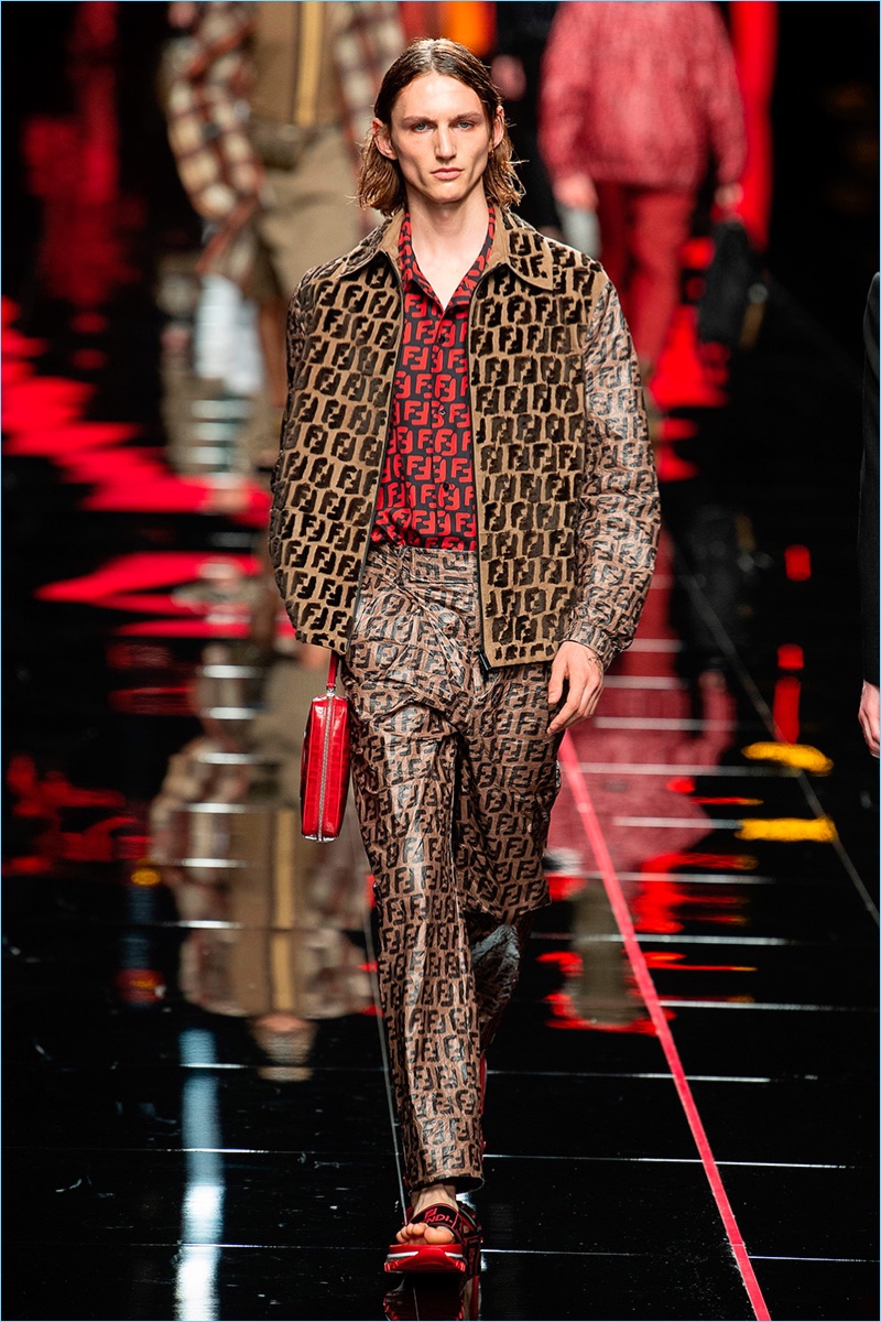 Fendi | Spring 2019 | Men's Collection | Runway | Milan Fashion Week