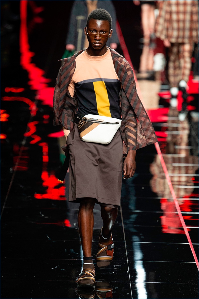 Fendi | Spring 2019 | Men's Collection | Runway | Milan Fashion Week