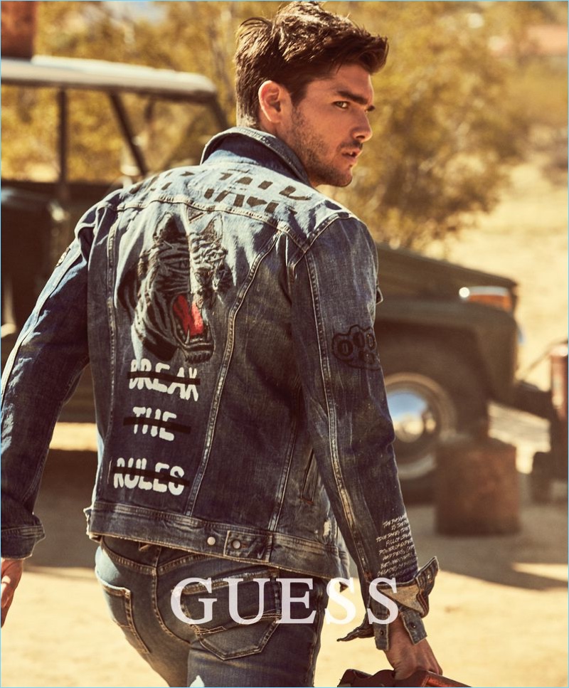 GUESS | Fall 2018 | Campaign | Men | Charlie Matthews