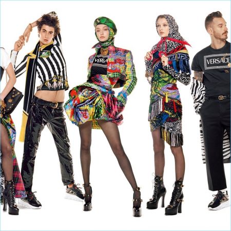 Versace | Fall 2018 | Campaign | Steven Meisel | Models
