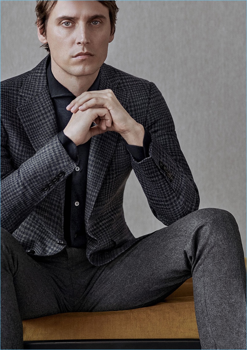 Canali | Fall 2018 | Campaign | Sébastien Andrieu | Christopher Einla