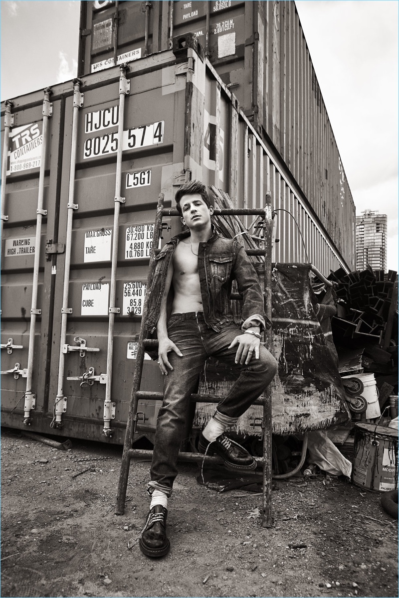 Charlie Puth | Flaunt | 2018 | Cover | Photo Shoot | Shirtless