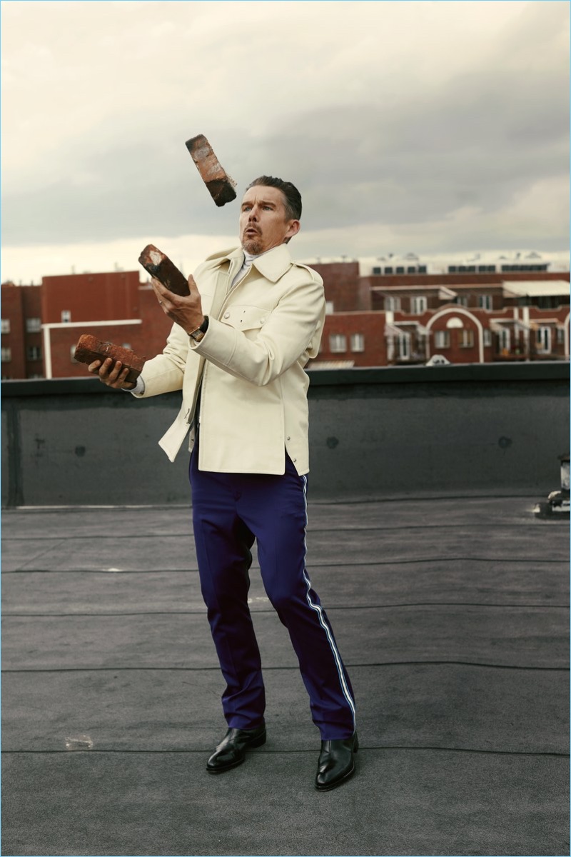 Ethan Hawke | GQ | 2018 | Photo Shoot | Style | Fashion