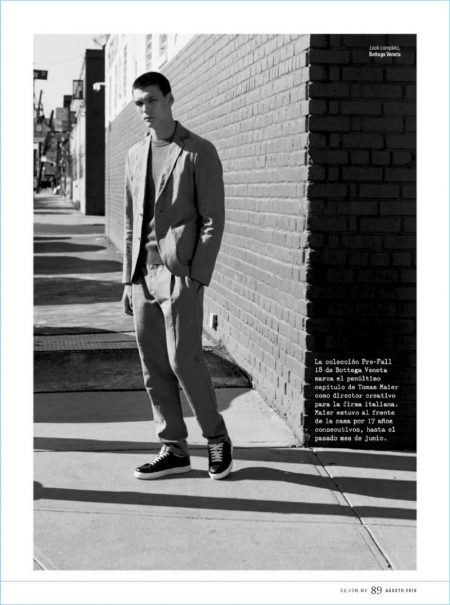 Dominik Sadoch | Hugh Burry | GQ México | 2018 | Editorial