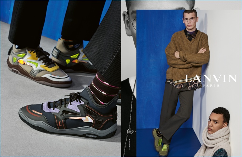 Lanvin | Fall 2018 | Men's Campaign | Simon Bornhall | Baptiste Perrin