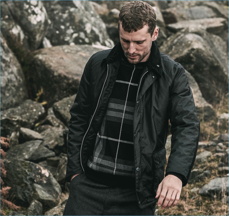 Sam Heughan | George Barnett | Barbour | Fall 2018 | Tartan Collection