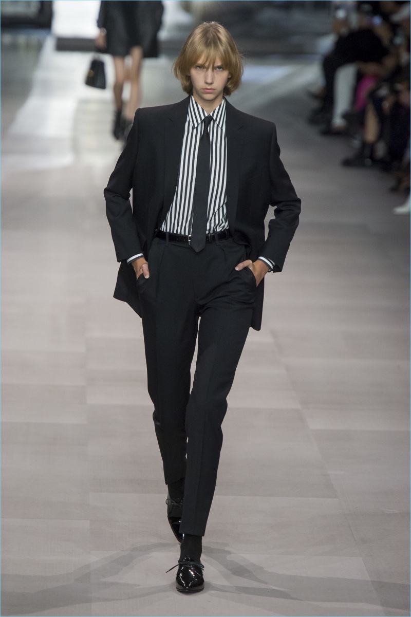 Celine | Spring 2019 | Men’s Collection | Hedi Slimane | Runway Show ...