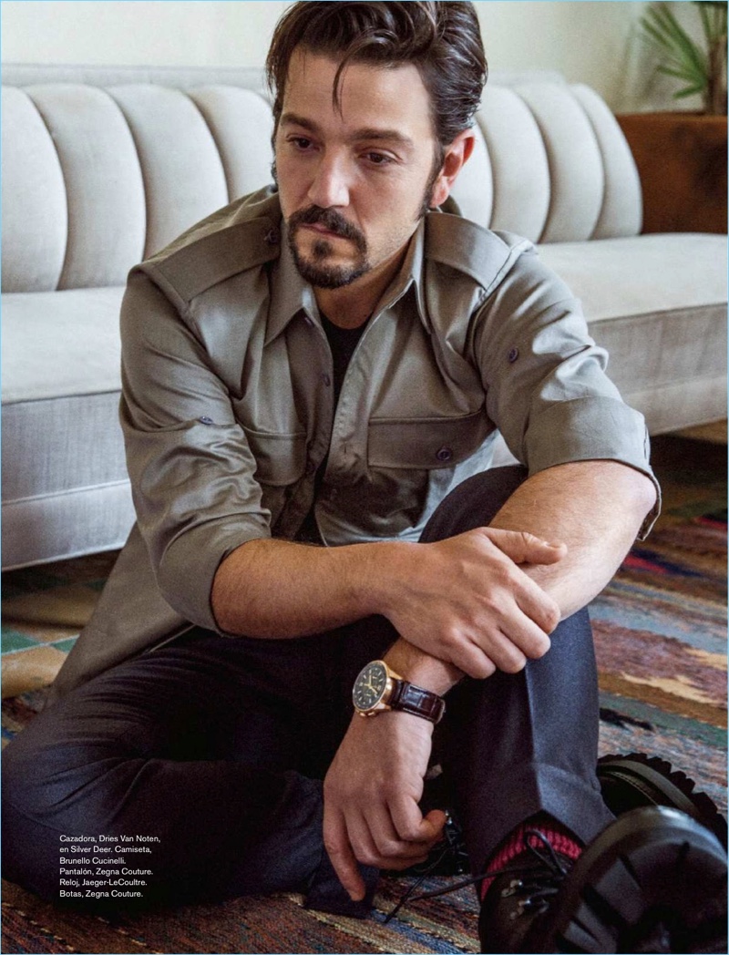Diego Luna Life & Style México Cover Shoot