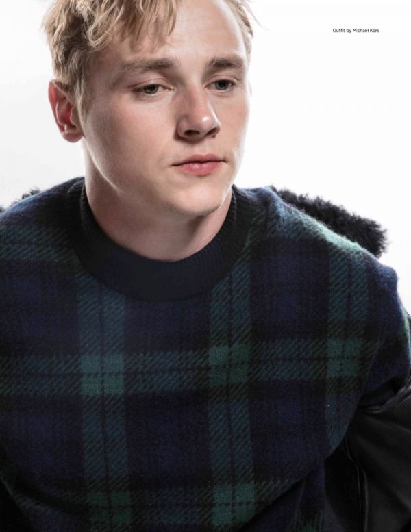 Ben Hardy Da Man Cover Shoot