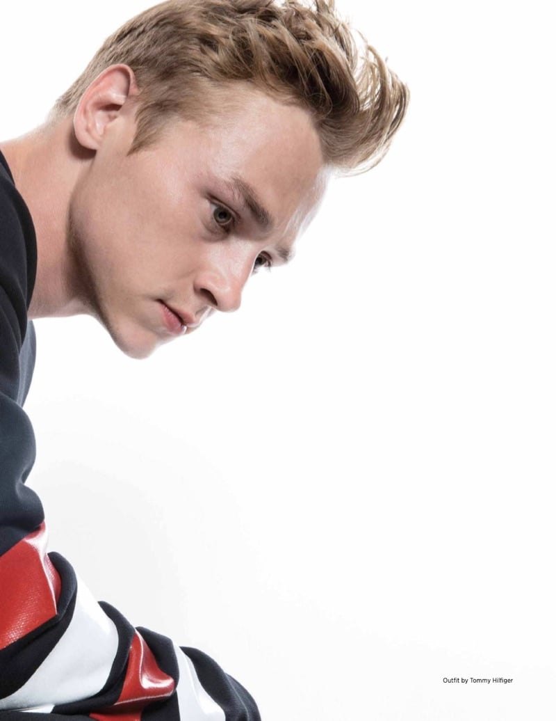 Ben Hardy Da Man Cover Shoot