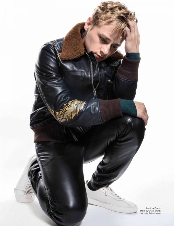 Ben Hardy Da Man Cover Shoot