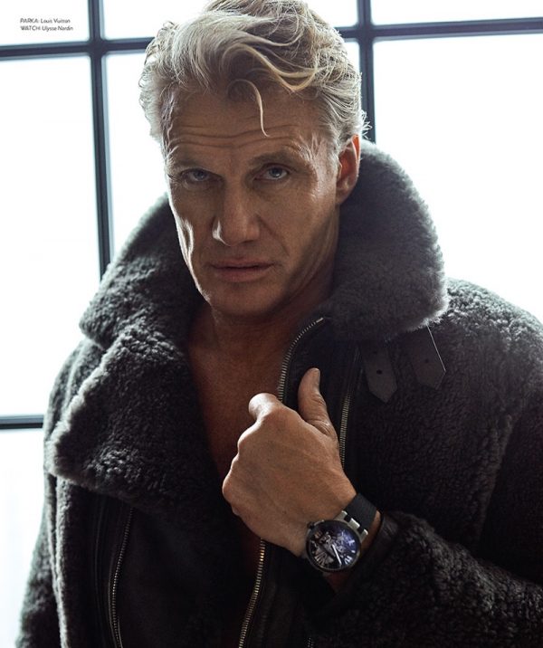 Dolph Lundgren Haute Living Cover Photo Shoot