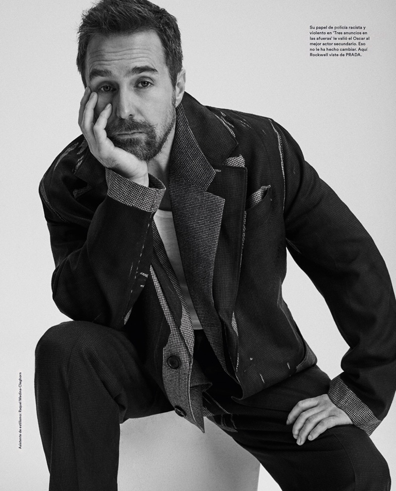 Sam Rockwell Icon El País 2018 Cover Shoot