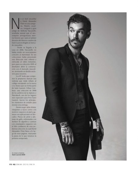 David Alexander Flinn GQ México Editorial