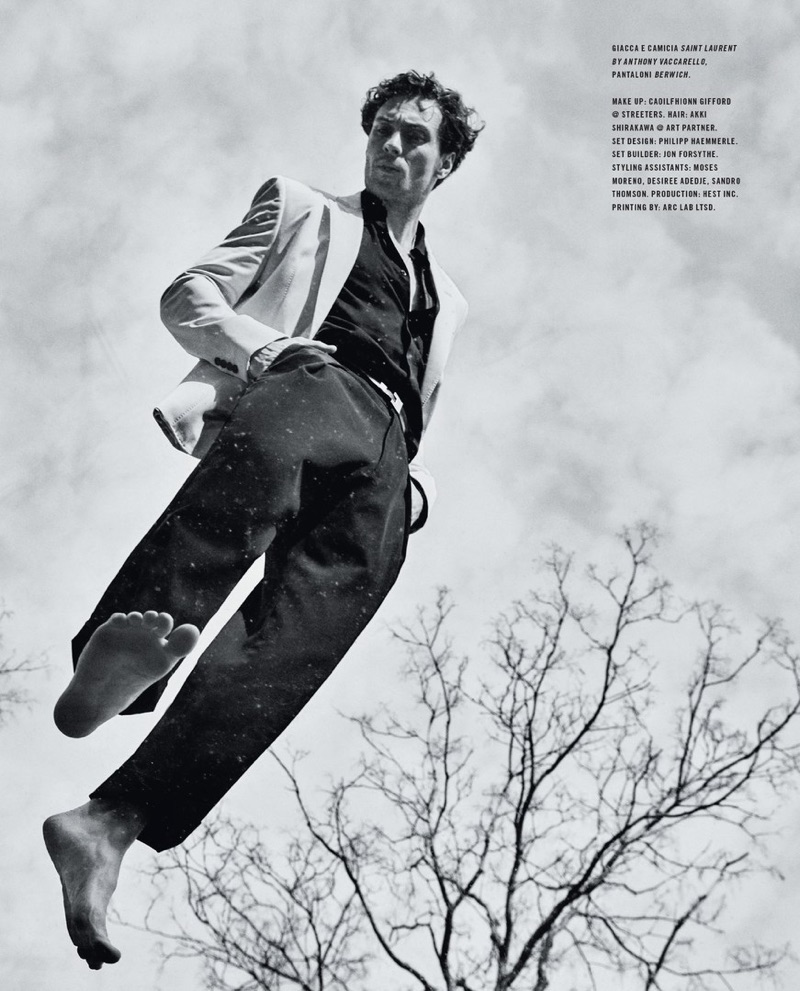 Aaron Taylor-Johnson 2019 Icon Cover Photo Shoot