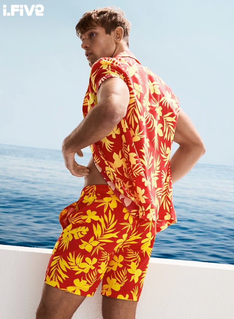 Elliott Reeder Rocks Swimwear for Simons