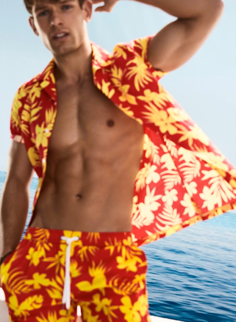 Elliott Reeder Rocks Swimwear for Simons