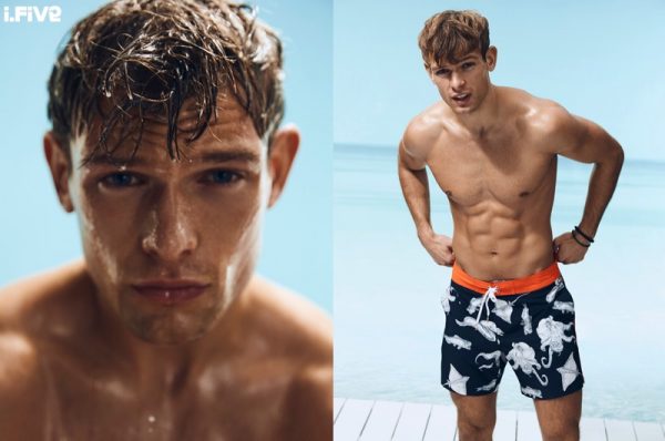 Elliott Reeder Rocks Swimwear for Simons