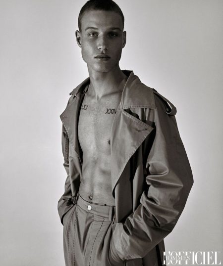 Michael Oder 2019 L'Officiel Hommes Ukraine Editorial