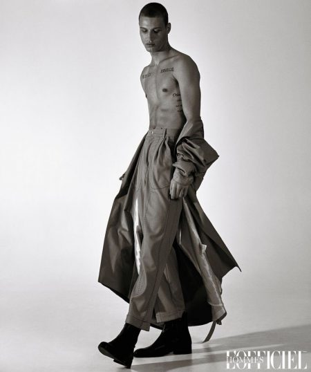 Michael Oder 2019 L'Officiel Hommes Ukraine Editorial