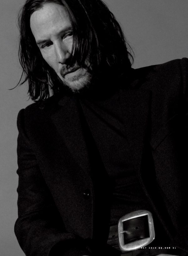 Keanu Reeves 2019 GQ Cover Photo Shoot