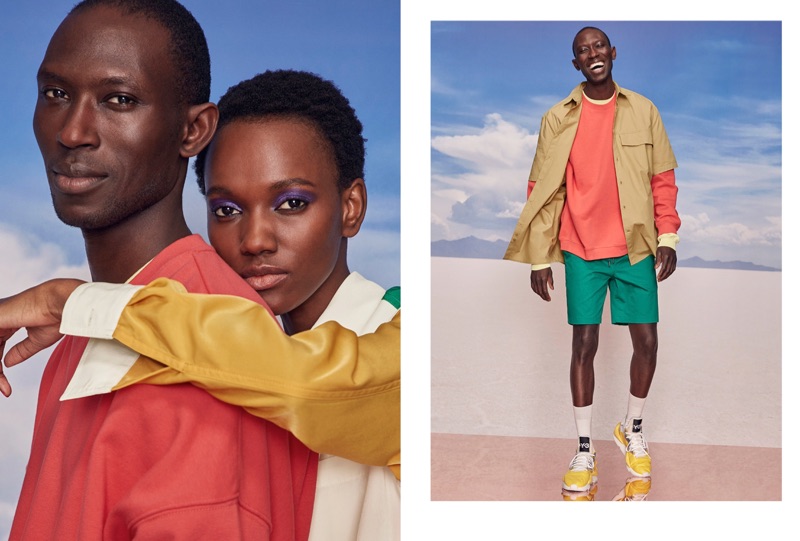 Simons "Infinite Hues" Spring 2019 Men's Lookbook