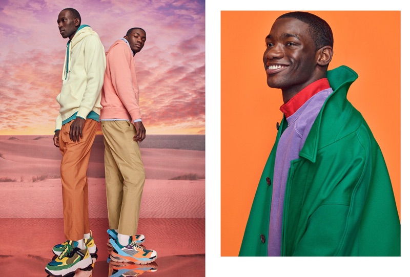 Simons "Infinite Hues" Spring 2019 Men's Lookbook
