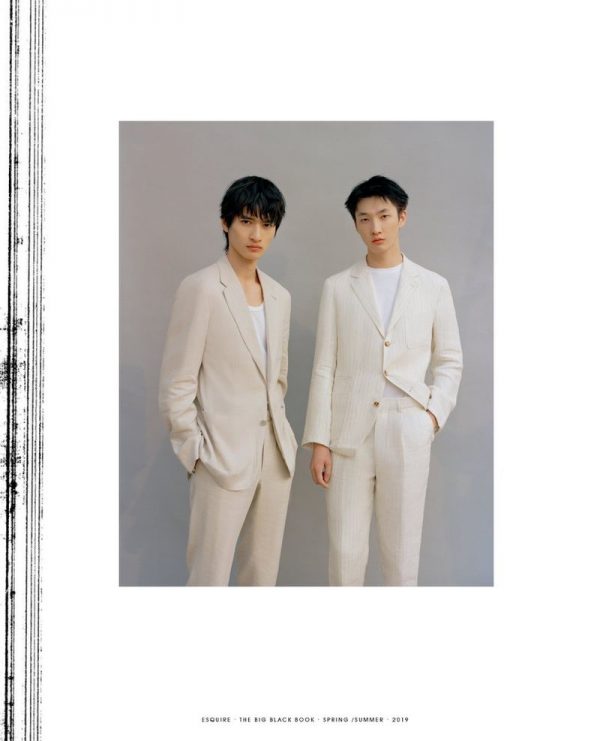 Wang Hong Yu & Ye Xiang 2019 Esquire China Big Black Book