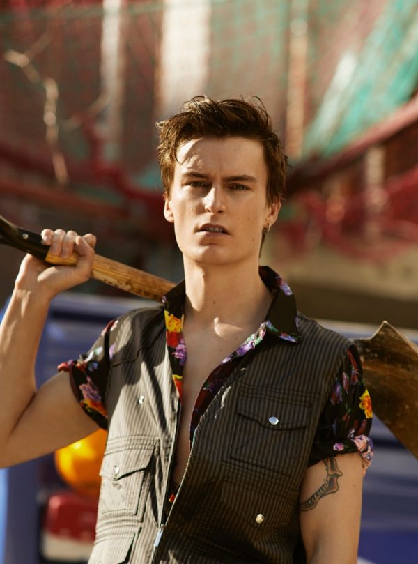 Jack Chambers 2019 GQ China Editorial