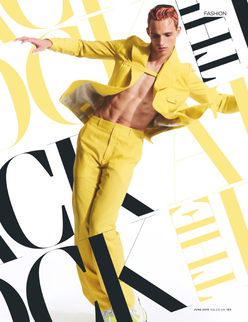 Julian Schneyder 2019 British GQ Editorial