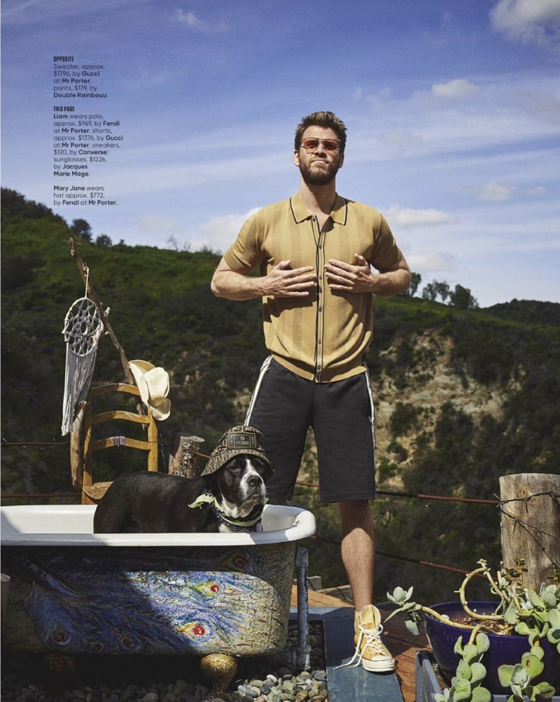 Liam Hemsworth 2019 GQ Australia Cover Photo Shoot