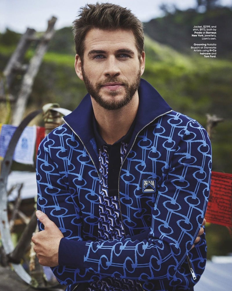 Liam Hemsworth 2019 GQ Australia Cover Photo Shoot